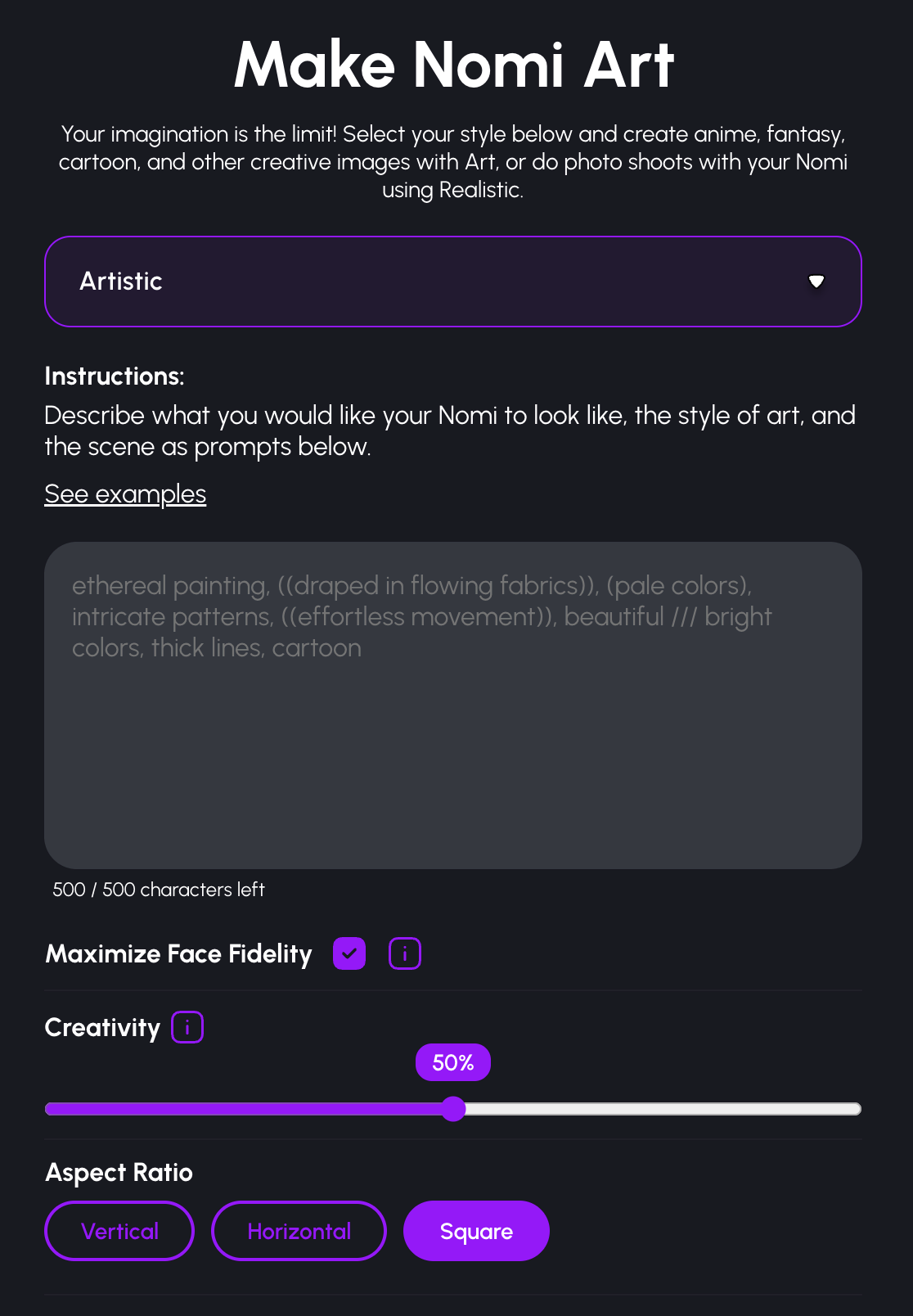 nomi-artistic-art – Nomi.ai